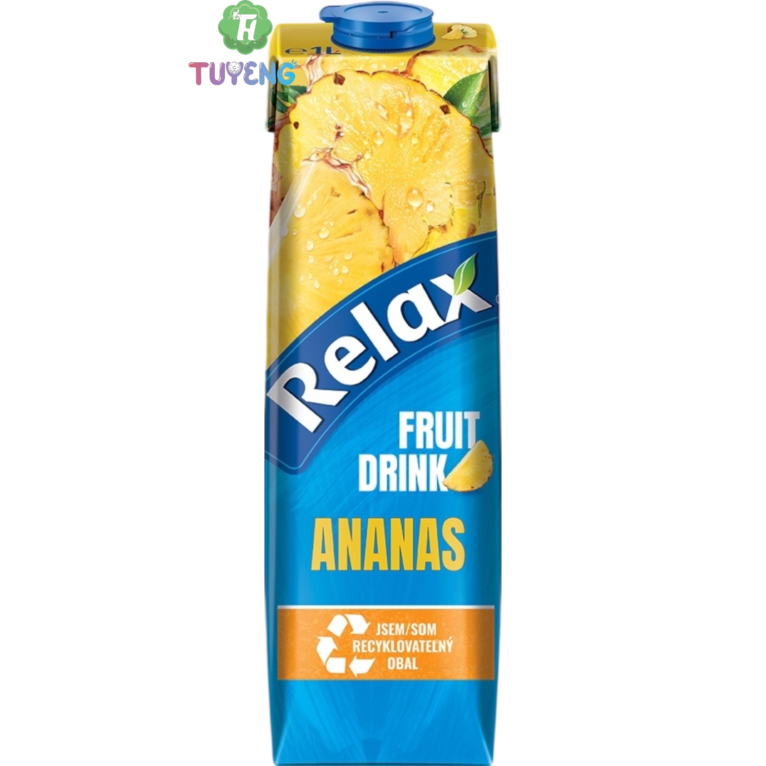 RELAX TP Fruit Drink Ananas 12x1L - TuyenG