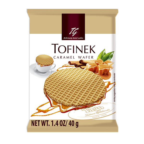 Tofinek Caramel Wafer 40g - TuyenG