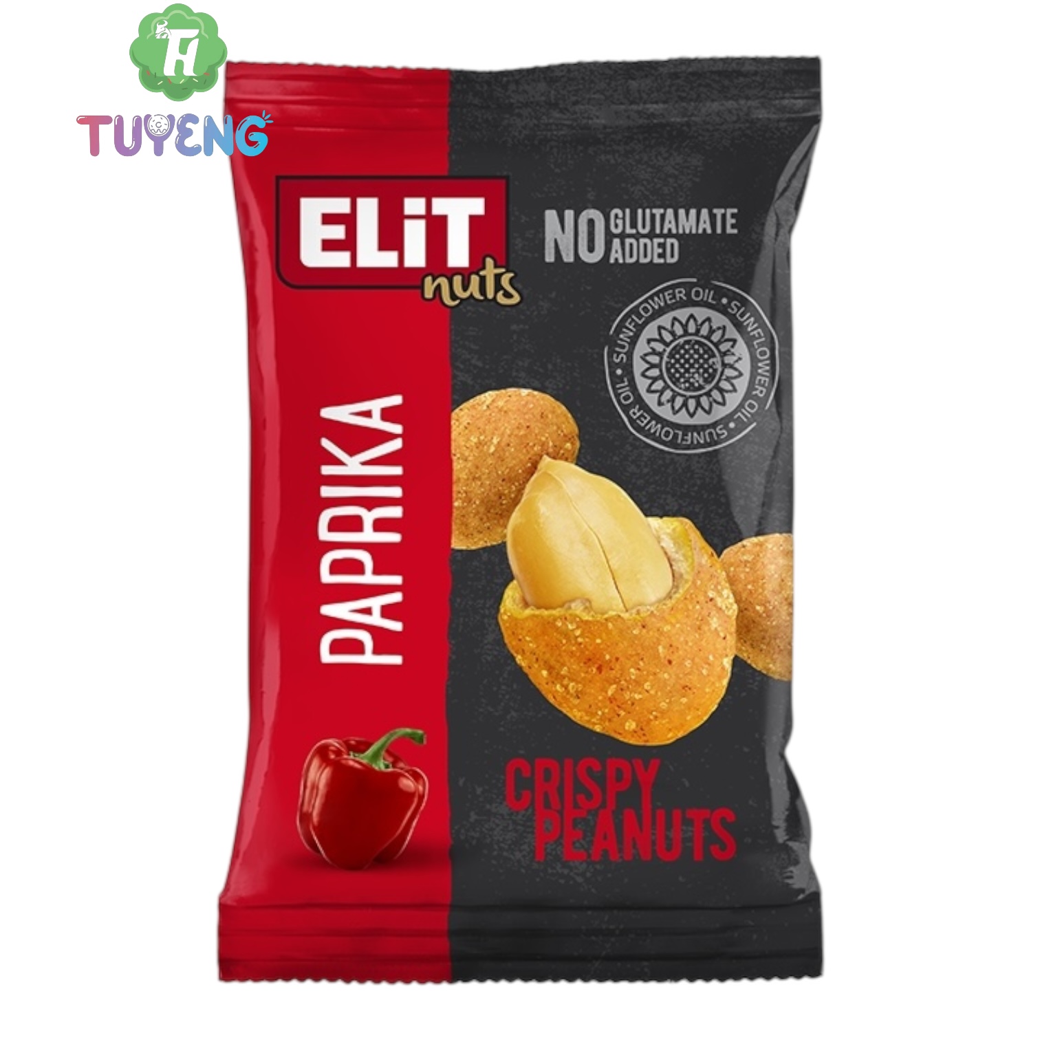 ELIT Nuts Crispy Peanuts Paprika 15x70g - TuyenG