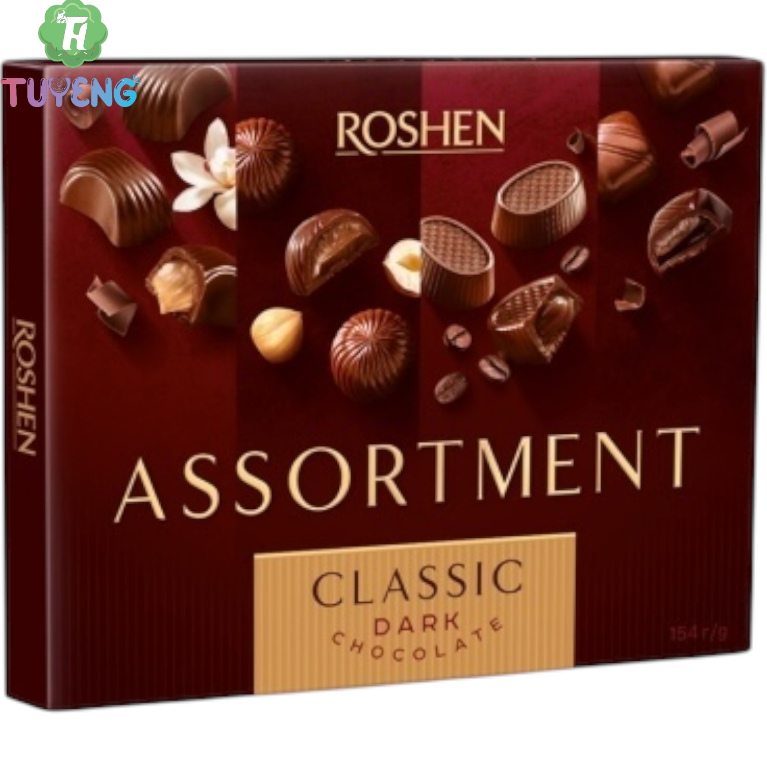 ROSHEN Assortment Classic Dark Chocolate 10x154g - TuyenG