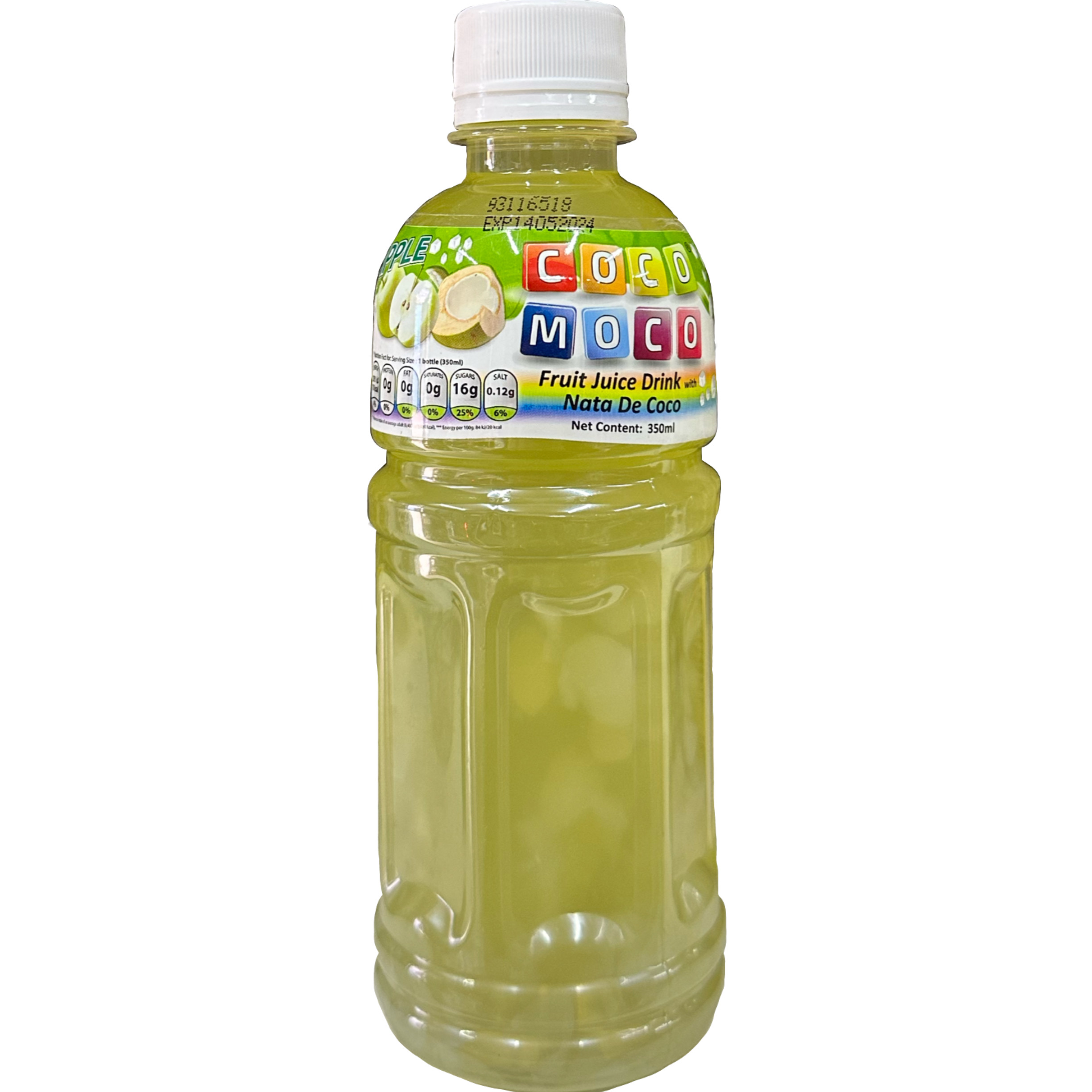 COCO MOCO Juice With Nate De Coco Apple 24x350ml - TuyenG