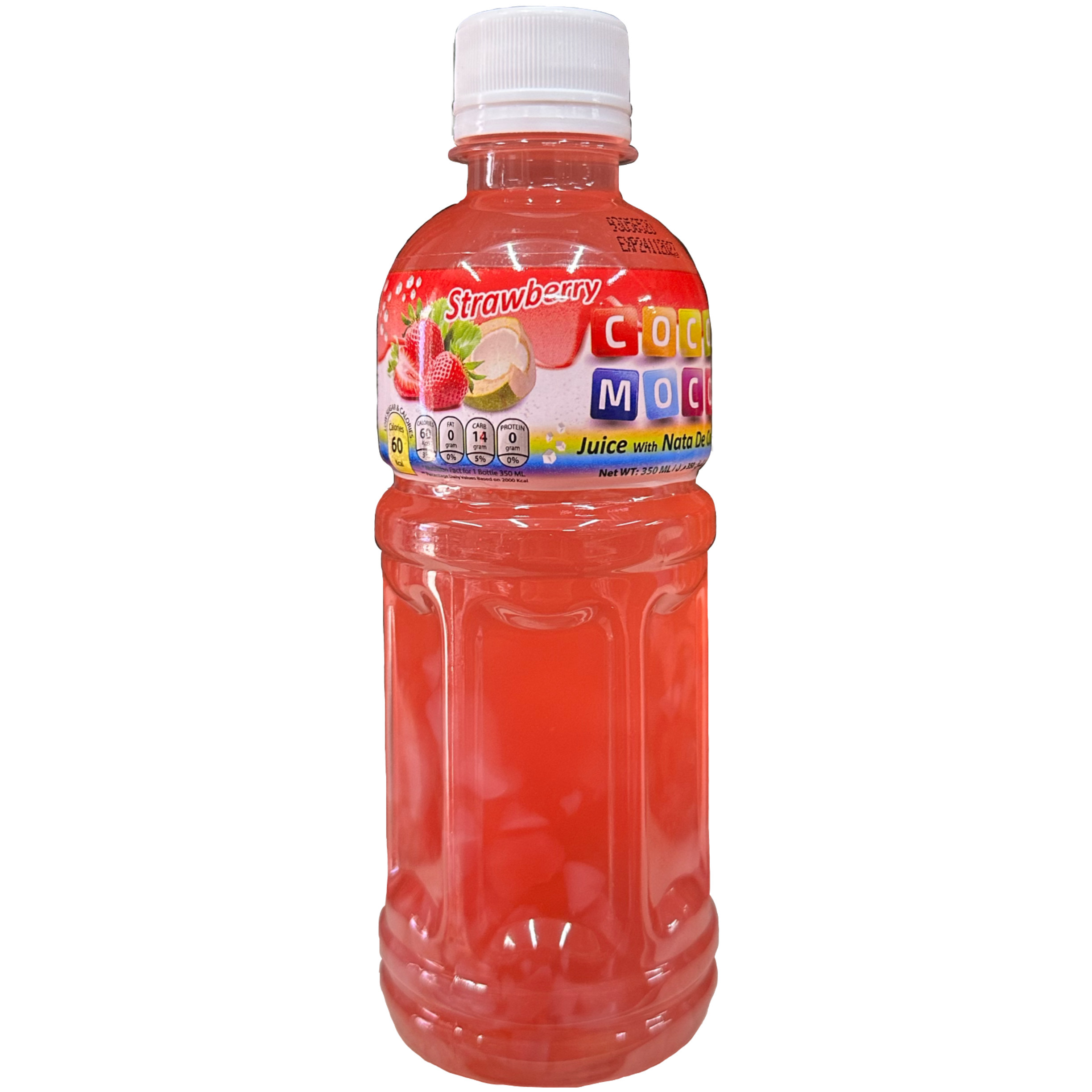 COCO MOCO Juice With Nate De Coco Strawberry 24x350ml - TuyenG