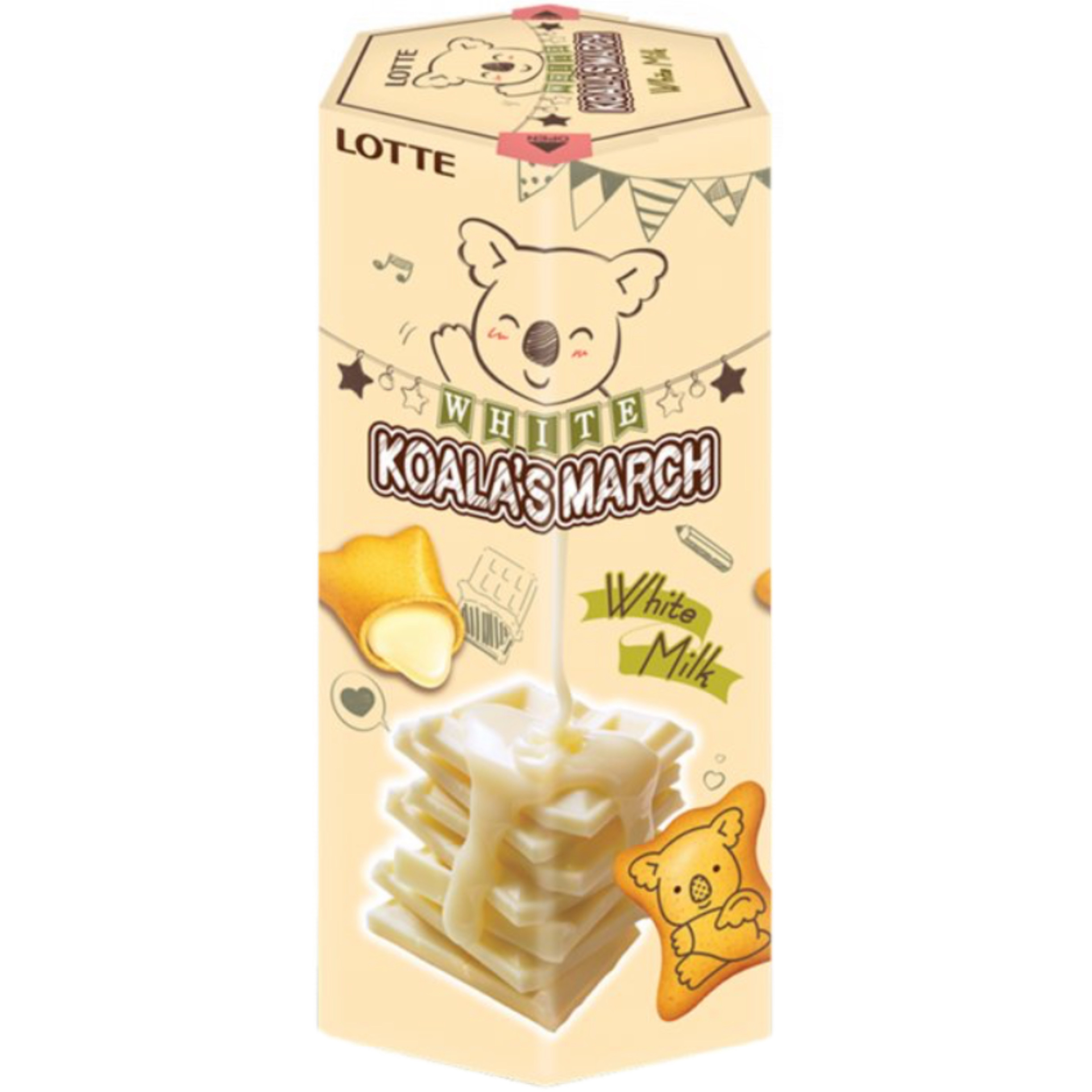 LOTTE Koala's March White Milk 6x37g - TuyenG