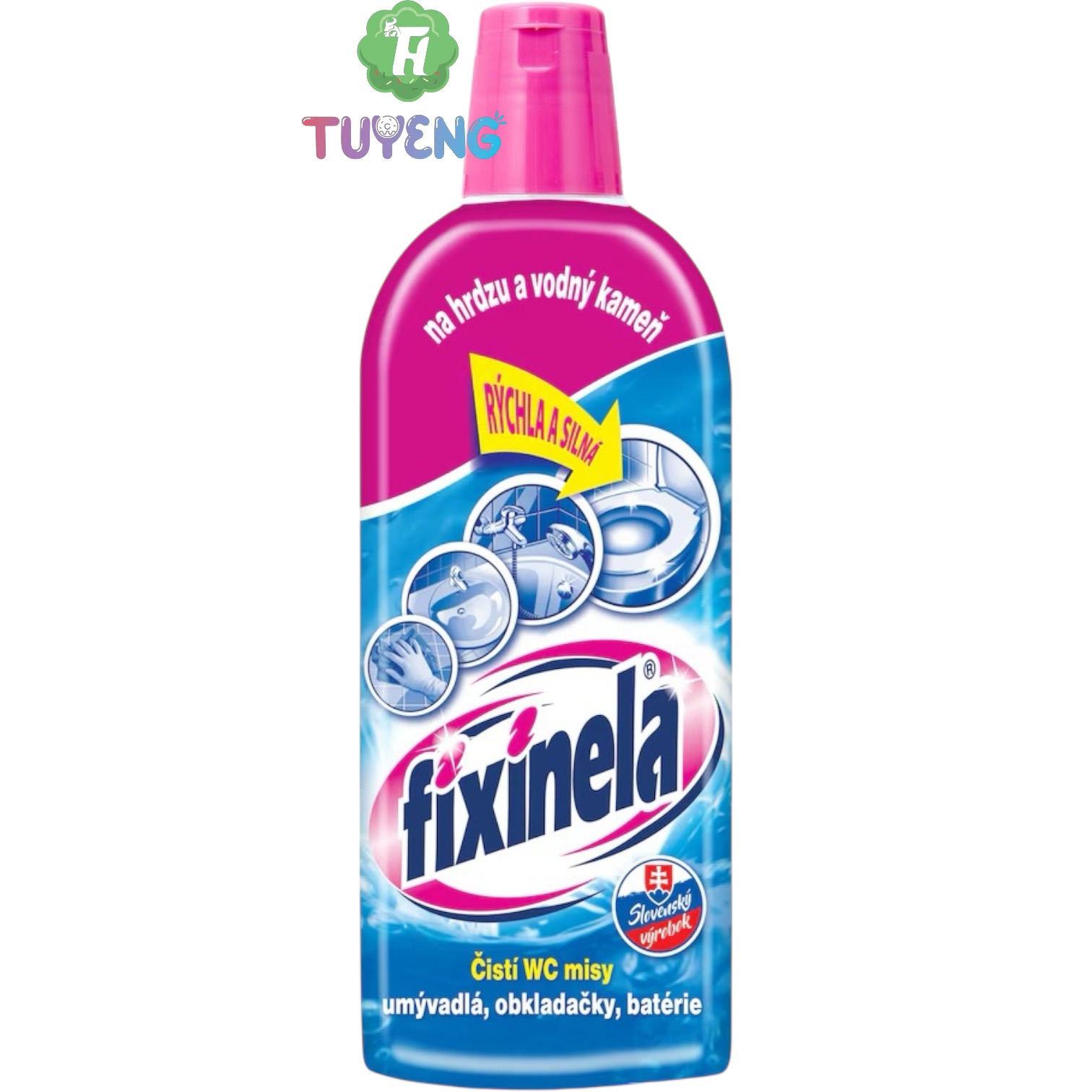 FIXINELA Čistí WC Mísy 12x500ml - TuyenG
