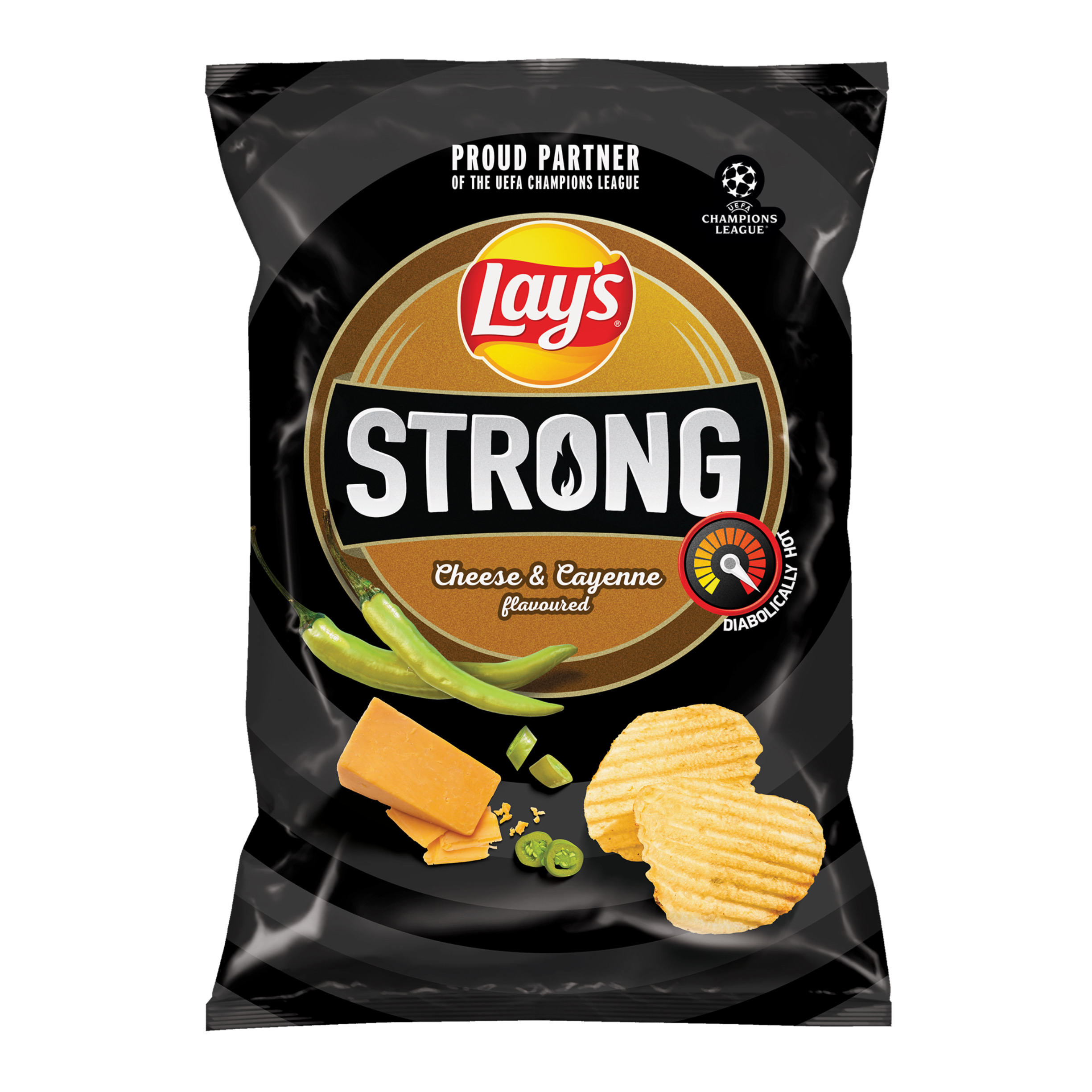 LAY’S Strong Cheese& Cayenne 14x55g - TuyenG