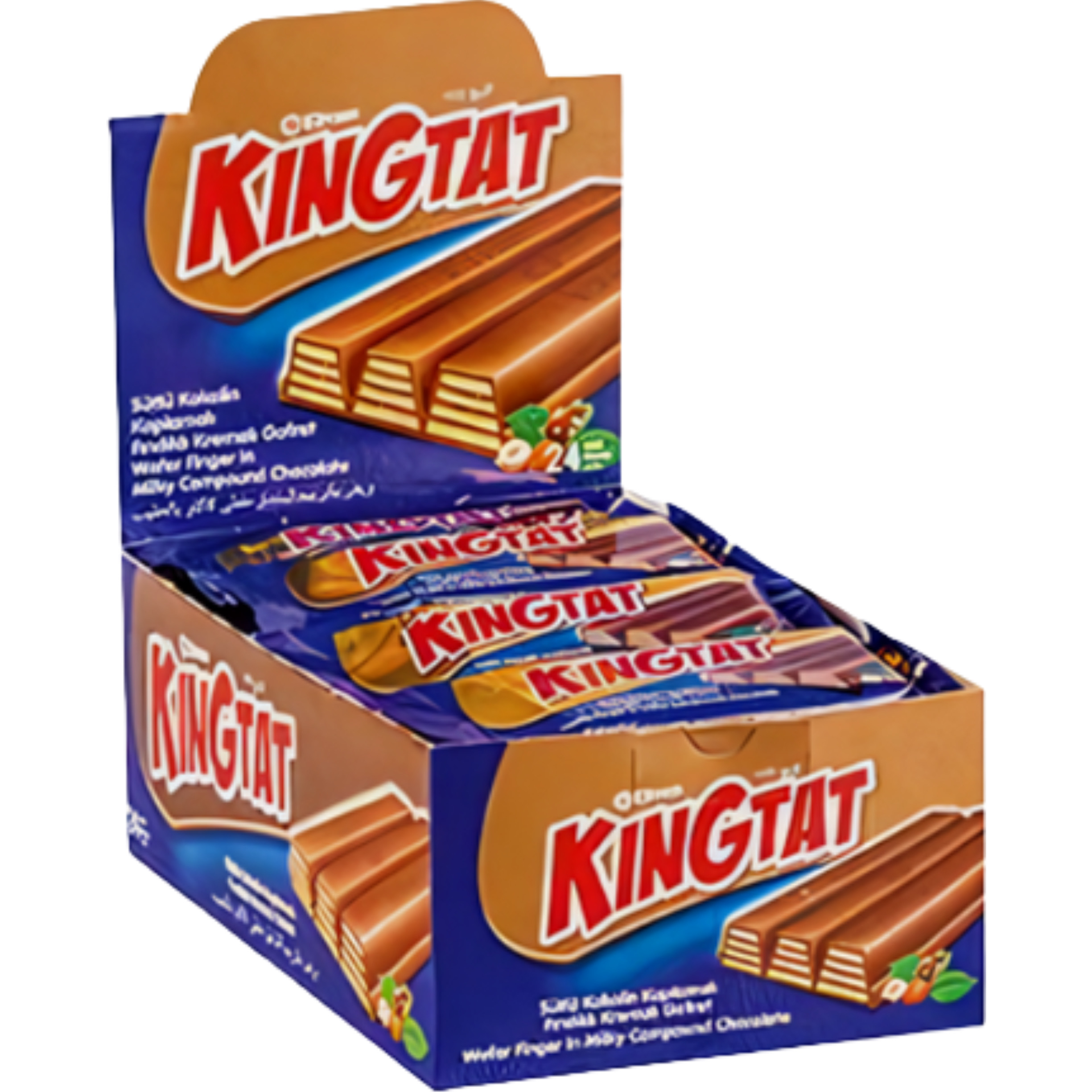 ELVAN Kingtat Choco With Hazelnut Cream 24x30g - TuyenG