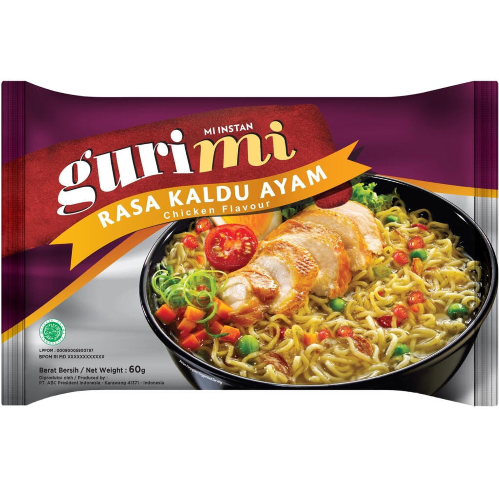 GURIMI Instant Noodles Chicken Flavour 40x60g - TuyenG