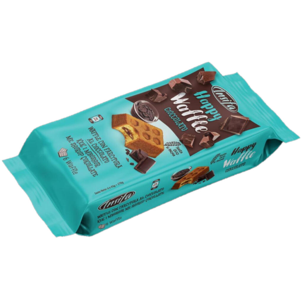 INSIFA Happy Waffle Chocolate 12x(6x45g) - TuyenG