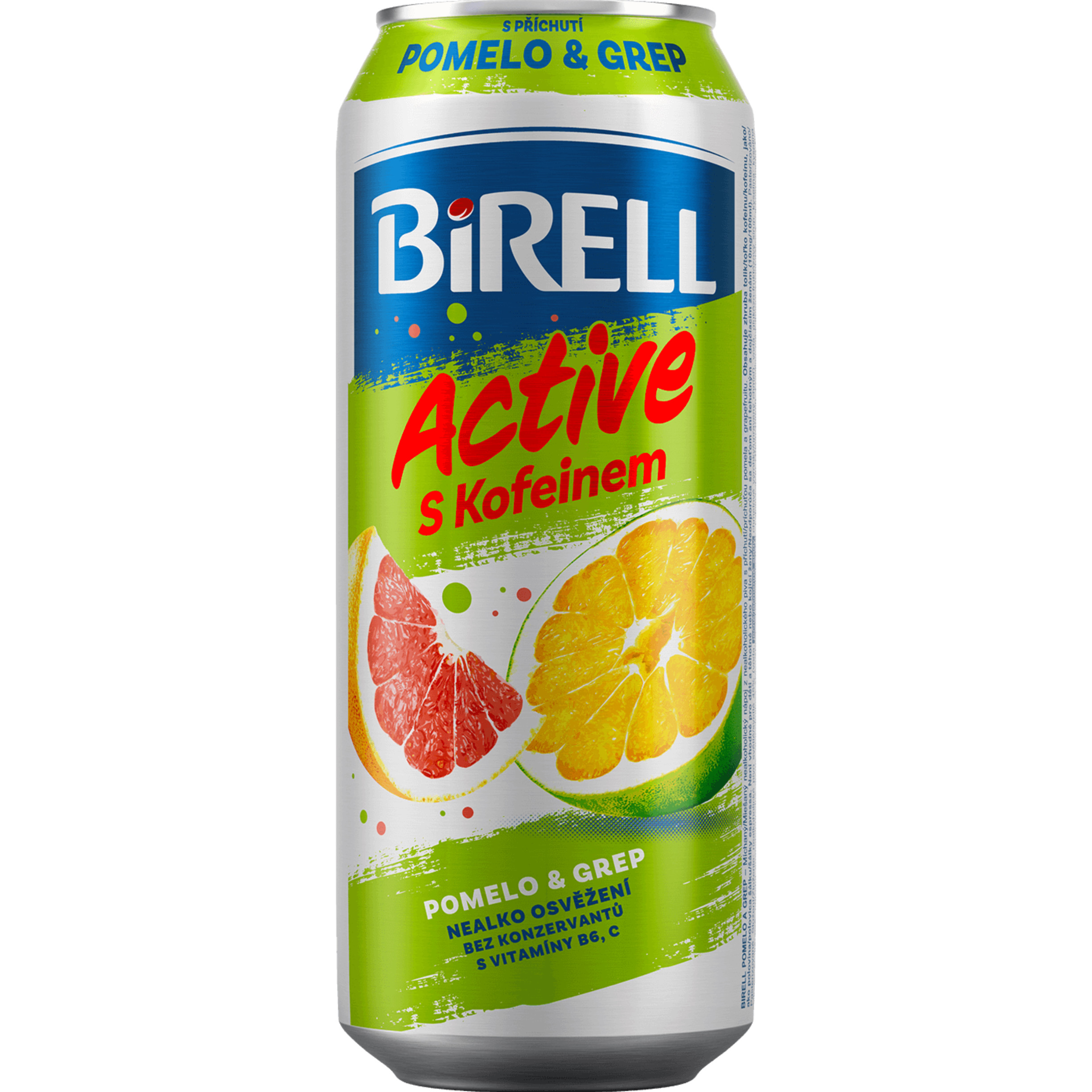 BIRELL Active Pomelo & Grep 24x500ml - TuyenG