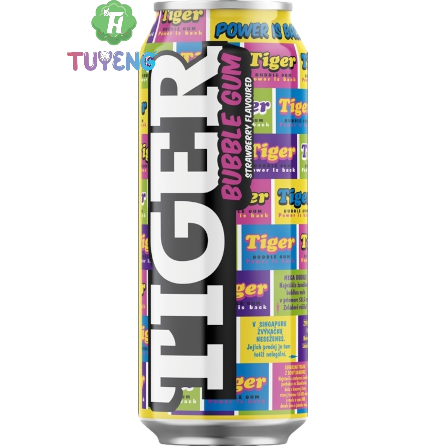 TIGER Bubble Gum 12x500ml - TuyenG