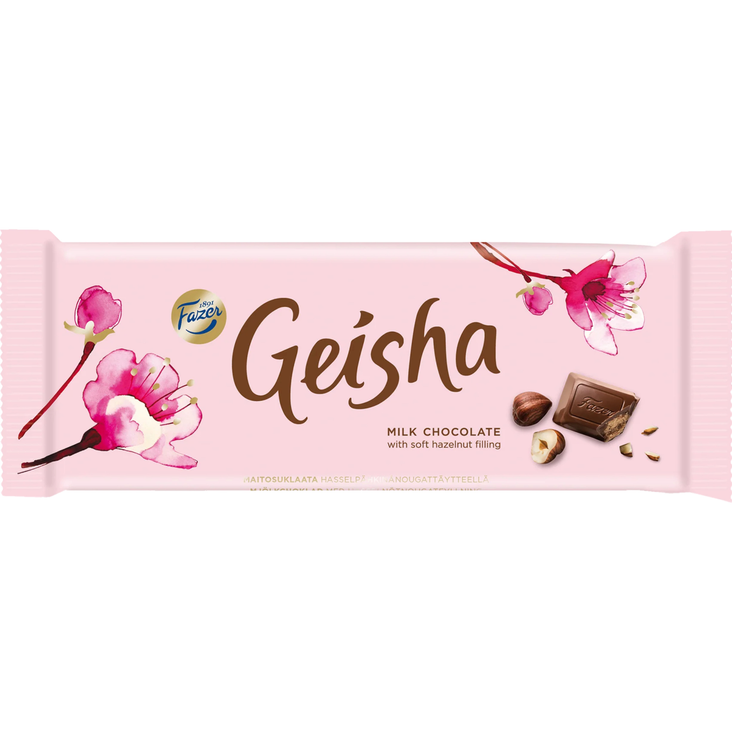 GEISHA Milk Chocolate With Soft Hazelnut 20x100g - TuyenG