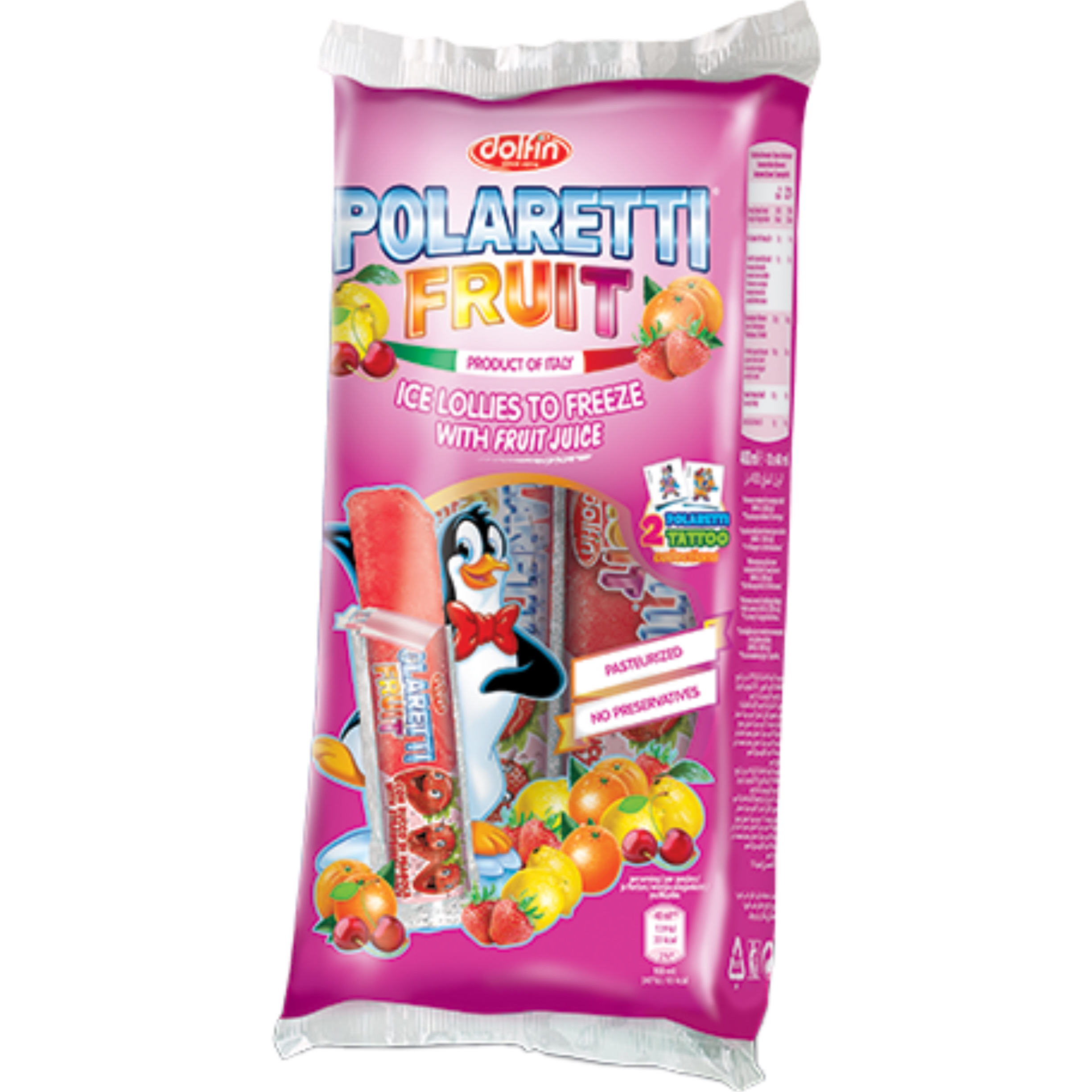 DOLFIN Polaretti Fruit Ice Lollies 18x(40x10)ml - TuyenG