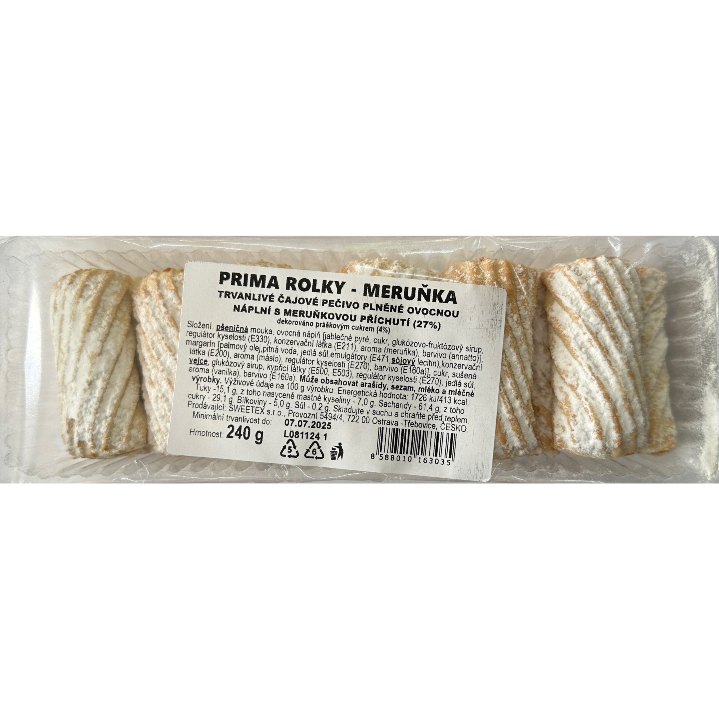 Prima Rolky Meruňka 20x240g - TuyenG