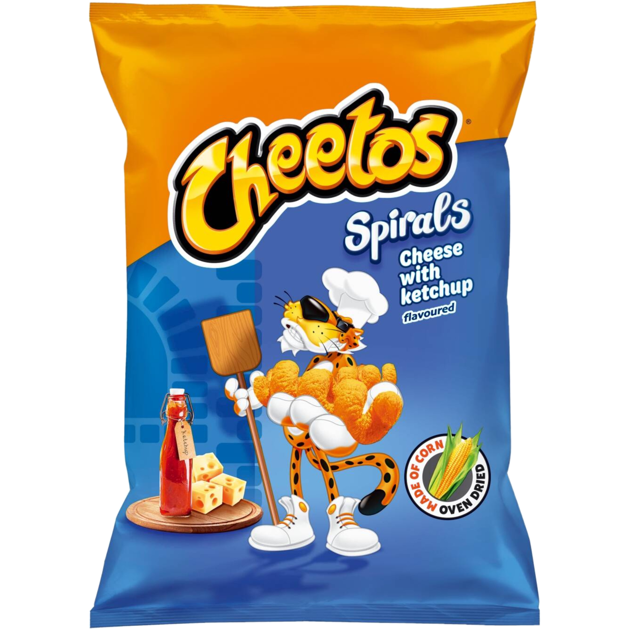 CHEETOS Spirals Cheese With Ketchup 14x145g - TuyenG