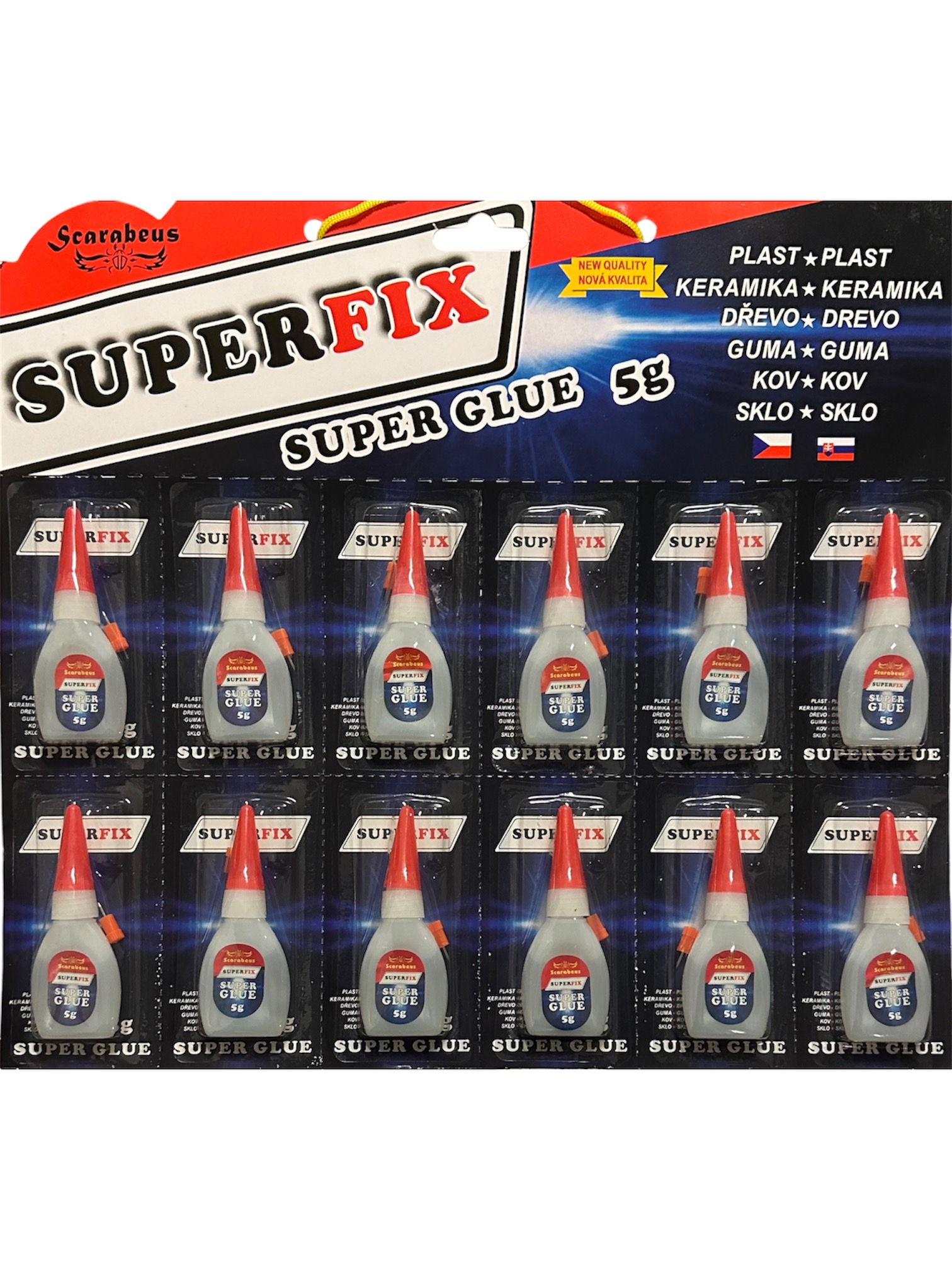 SUPERFIX Super Glue 12x5g (Keo 502) - TuyenG