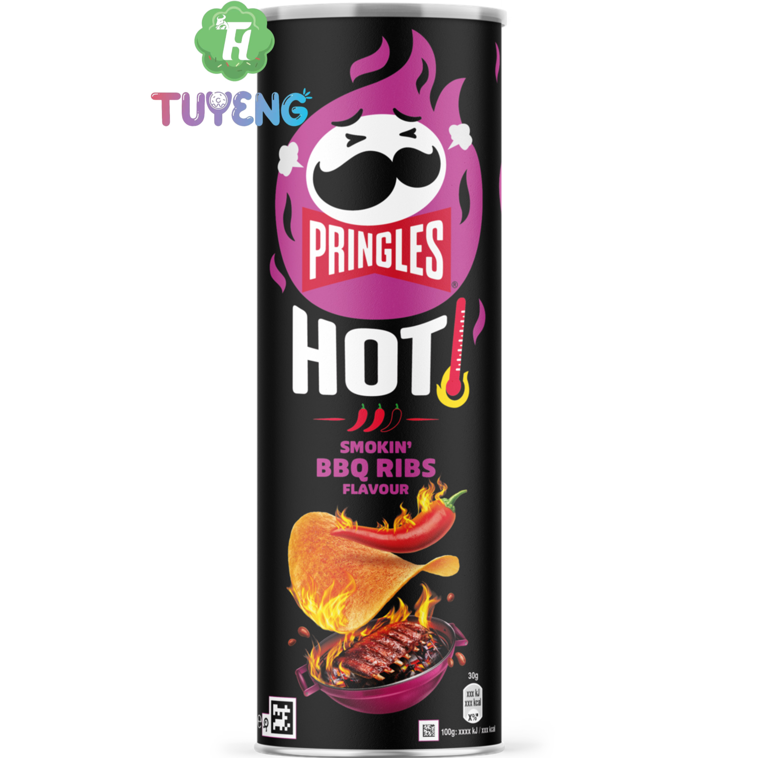 PRINGLES Hot BBQ Ribs 19x160g - TuyenG