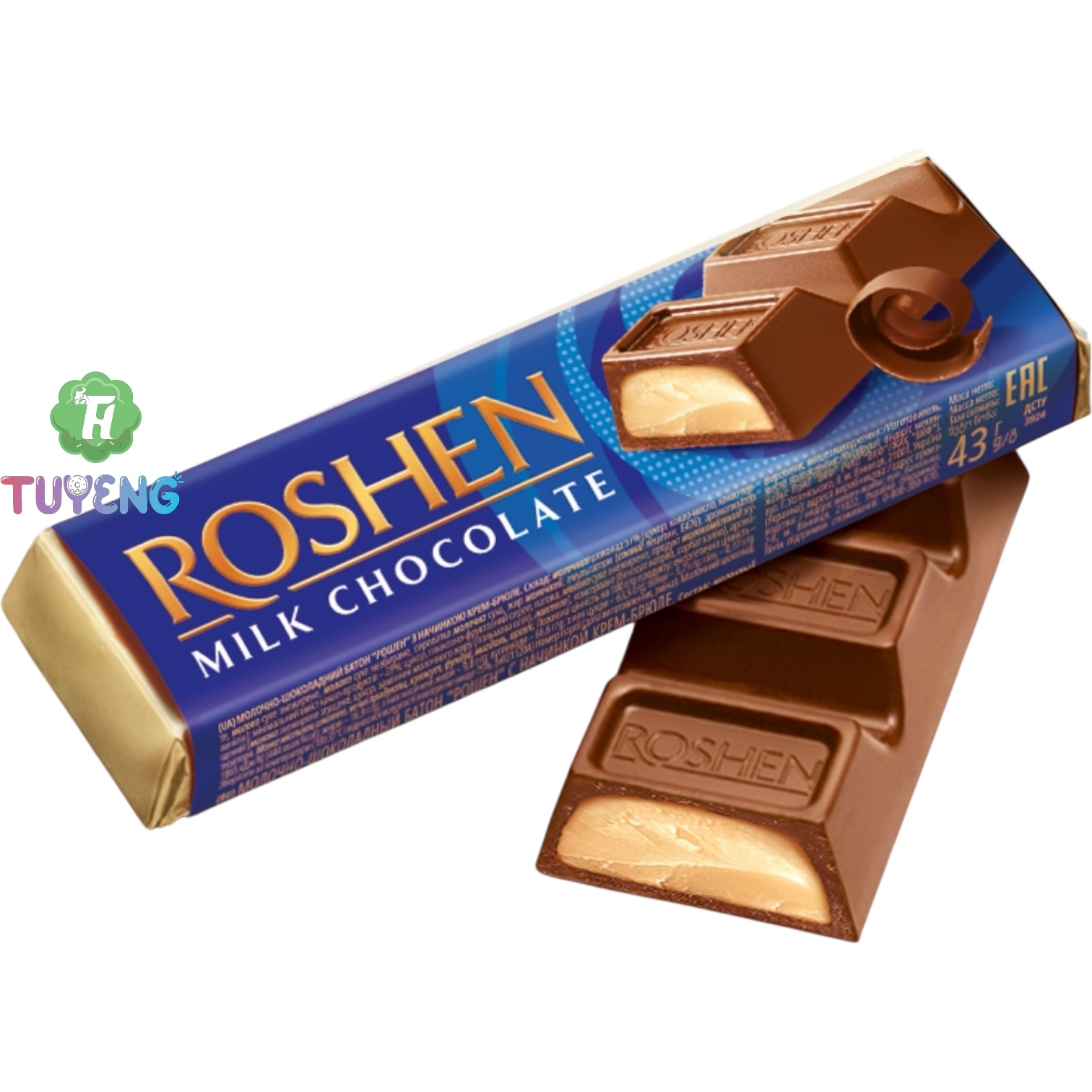 ROSHEN Milk Chocolate 30x43g - TuyenG
