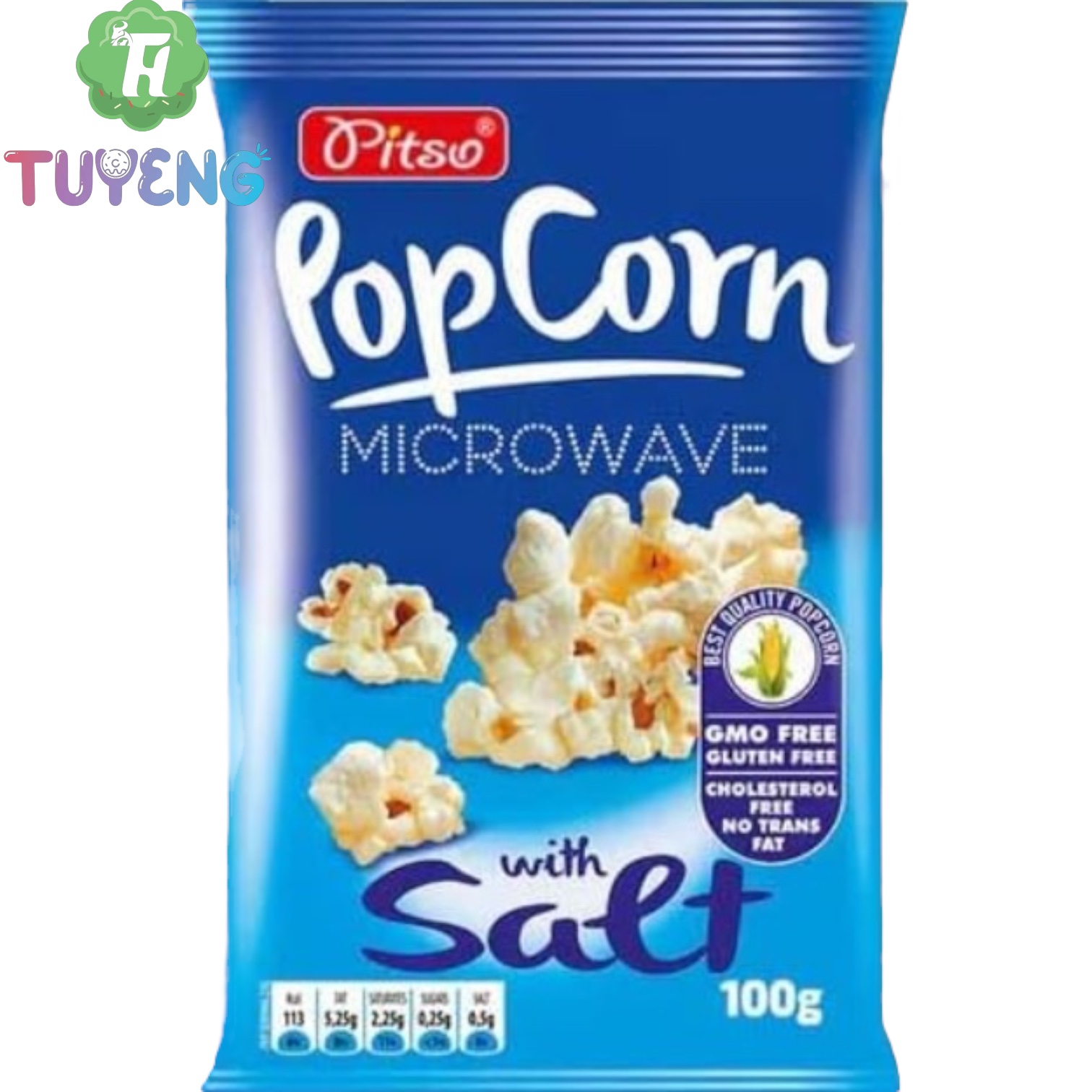 PITSO PopCorn With Salt 15x100g - TuyenG
