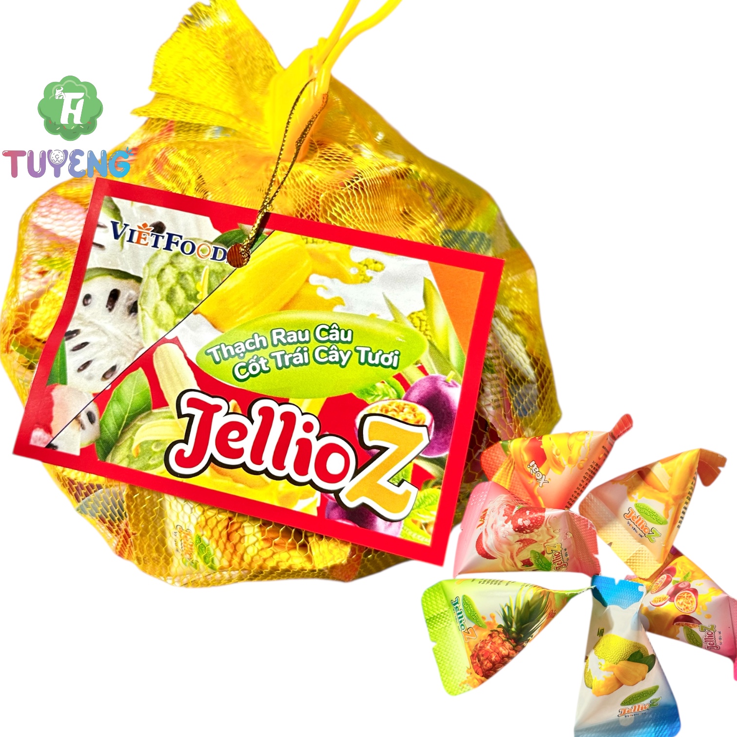 Thạch Rau Câu Jellio Z Tam Giác 12x720g (65ks) - TuyenG