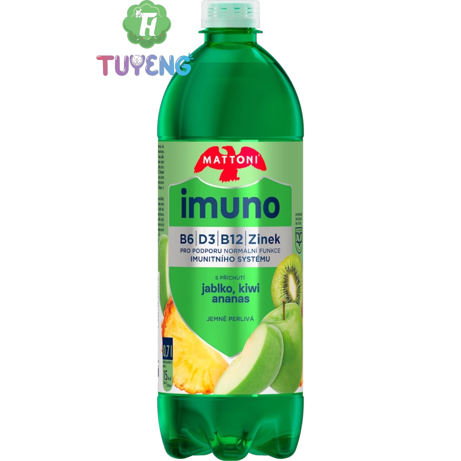 MATTONI Imuno Jablko, kiwi, ananas 6x700ml - TuyenG