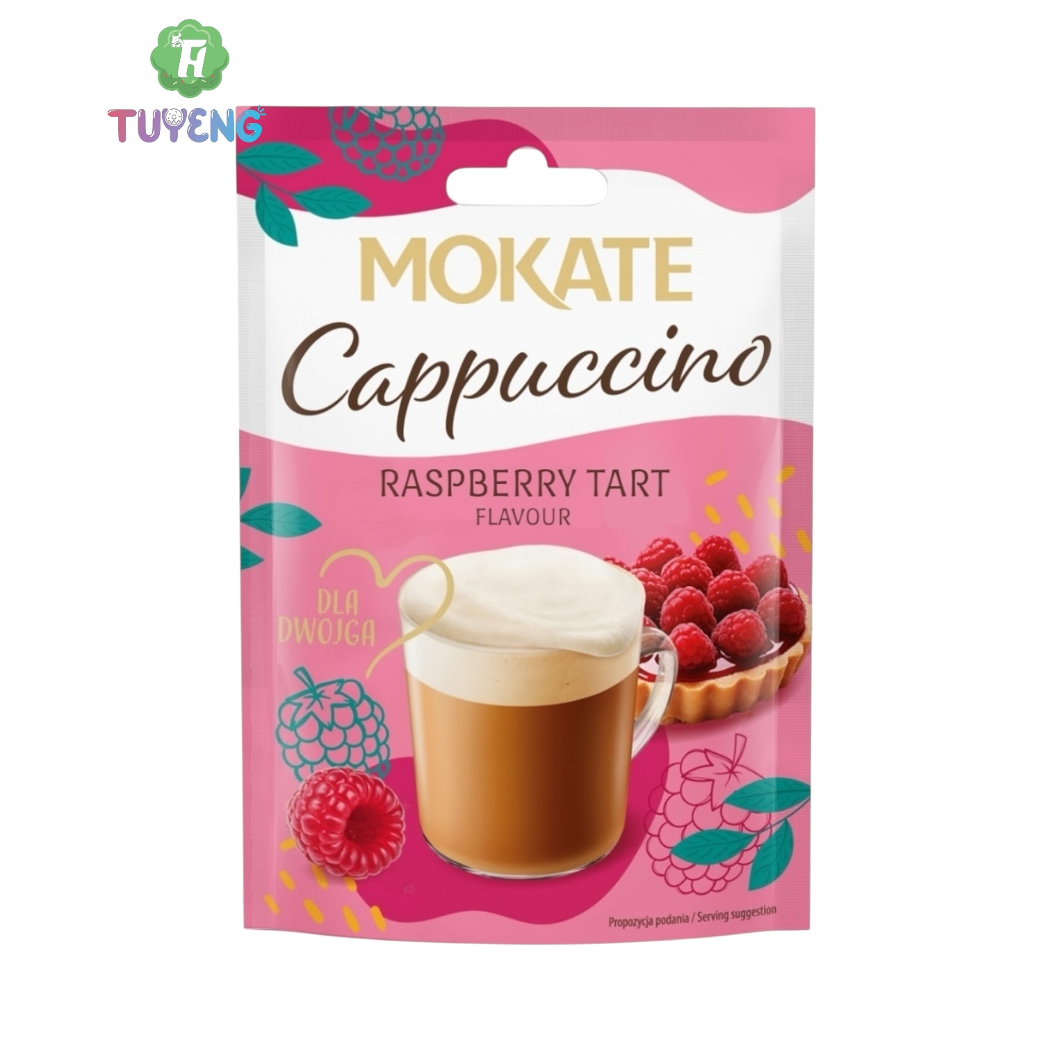 MOKATE Cappuccino Raspberry Tart 7x40g - TuyenG