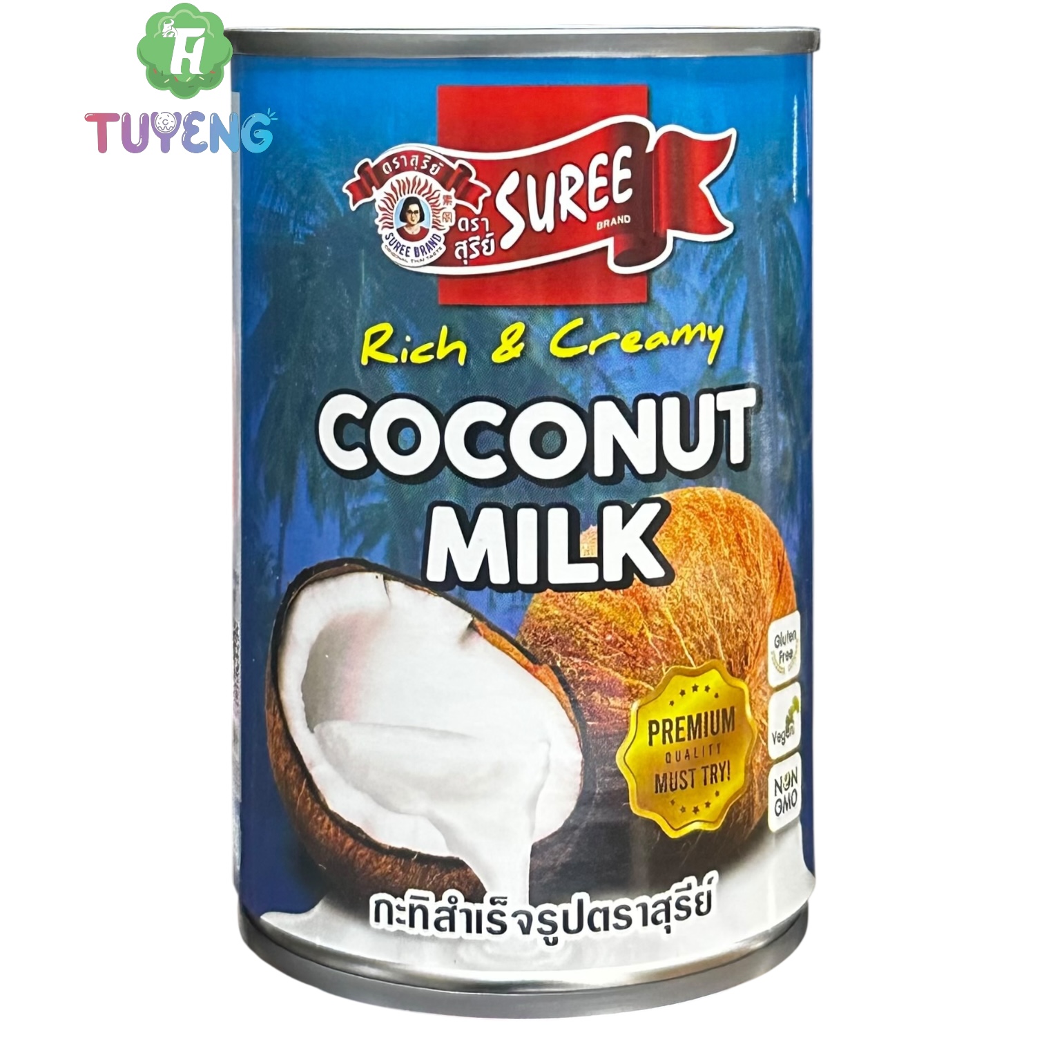 SUREE Coconut Milk (17-19%) 24x400ml - TuyenG