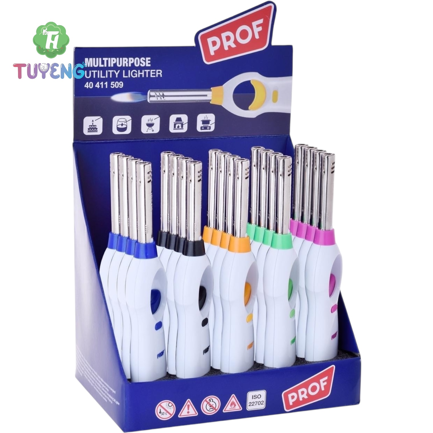 PROF Multipurpose Utility Lighter 20pcs - TuyenG