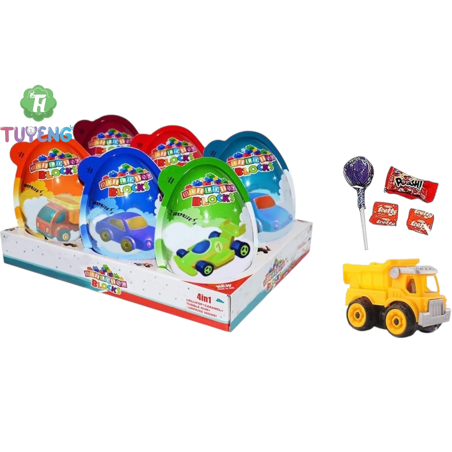 EGG Building Blocks 4in1 6x20g (nhỡ) - TuyenG