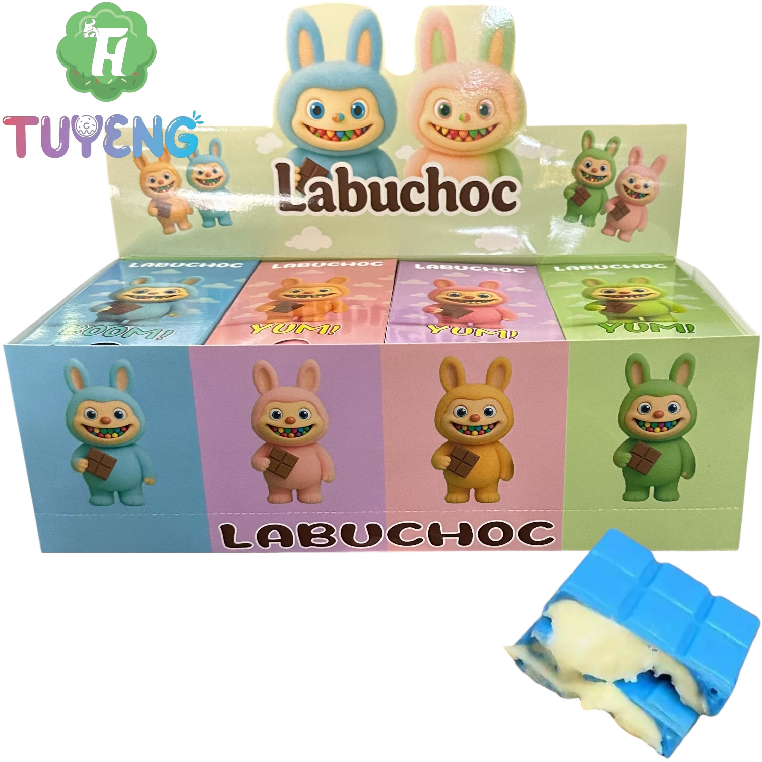 LABUCHOC Milk Chocolate Mix 20x75g (labubu) - TuyenG